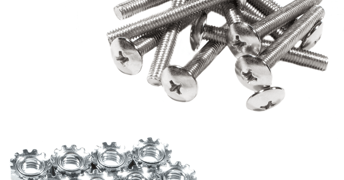 Pure Vintage Chassis Mounting Screws/Nuts – Fender