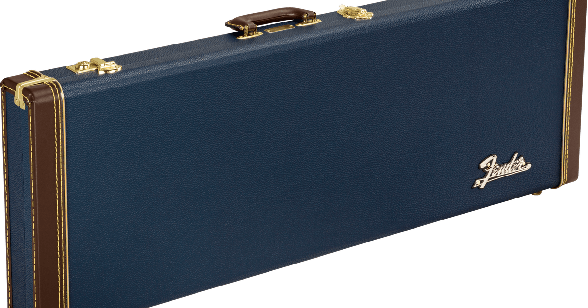 Classic Series Wood Case Stratocaster®/Telecaster®, Navy Blue – Fender